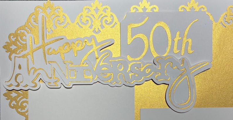 Happy 50th Anniversary - Etsy