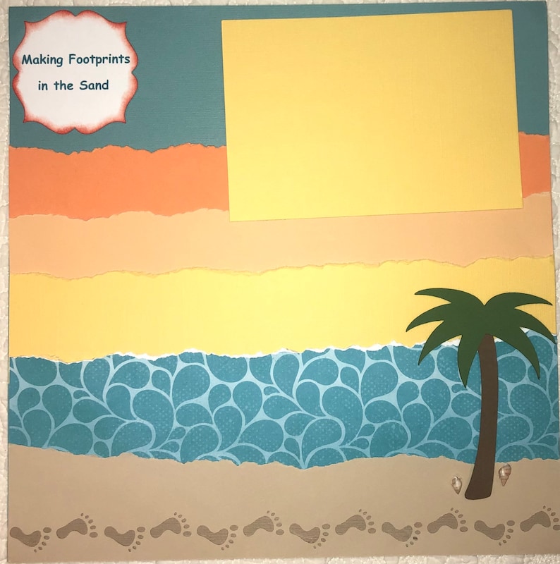 Making Footprints in the Sand - Etsy