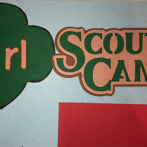 Girl Scout Camp - Etsy