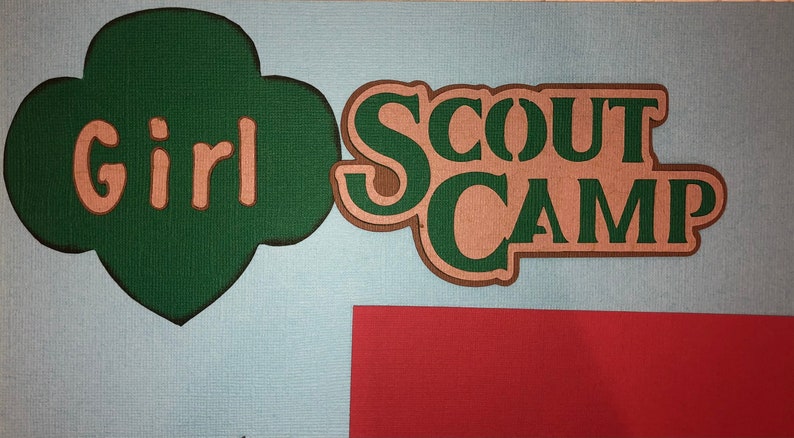 Girl Scout Camp - Etsy