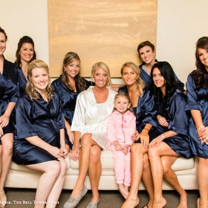 Personalized Mrs. Robe, Monogrammed Satin Robe, Bridal Robes, Custom ...