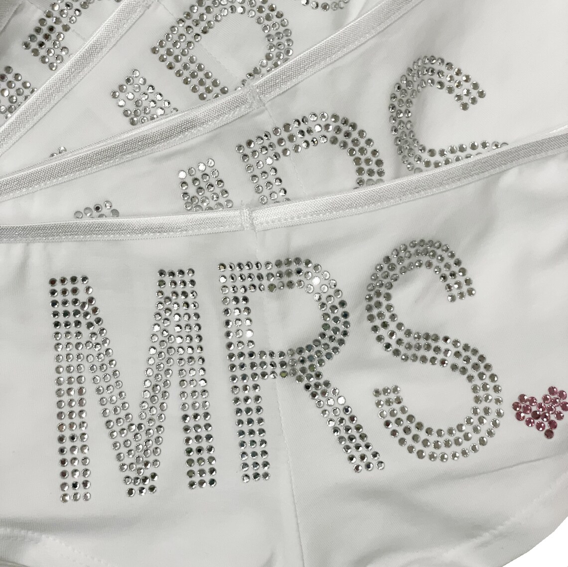 Mrs. Hot Shorts, Mrs. Shorty, Mrs. Crystal Underwear, Mrs Undy, White ...
