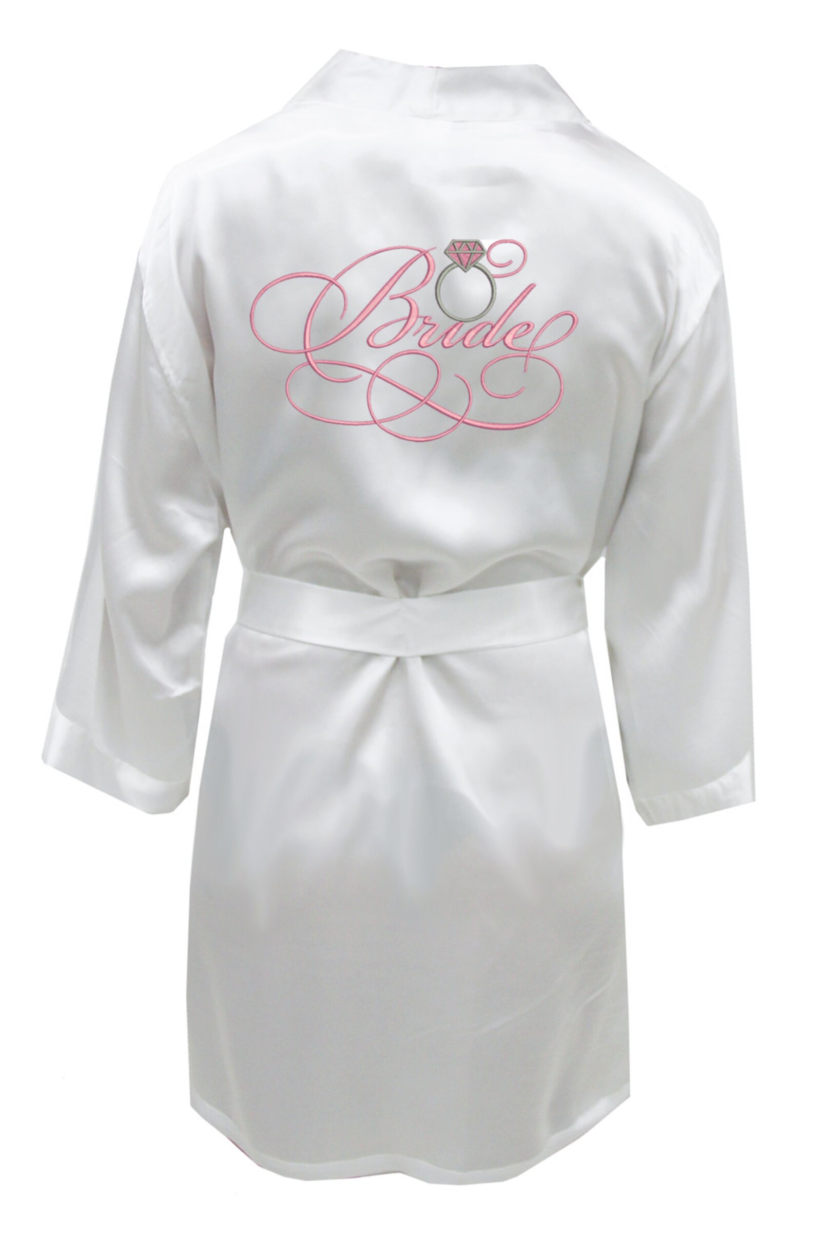 Bride Robe Satin Bridal Robe Bridal Shower Gift Idea - Etsy