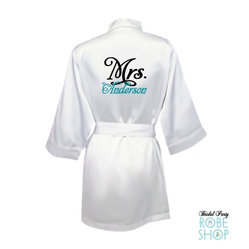 Mrs. Robe Bride Robe Bride to Be Robe Personalized Wedding - Etsy