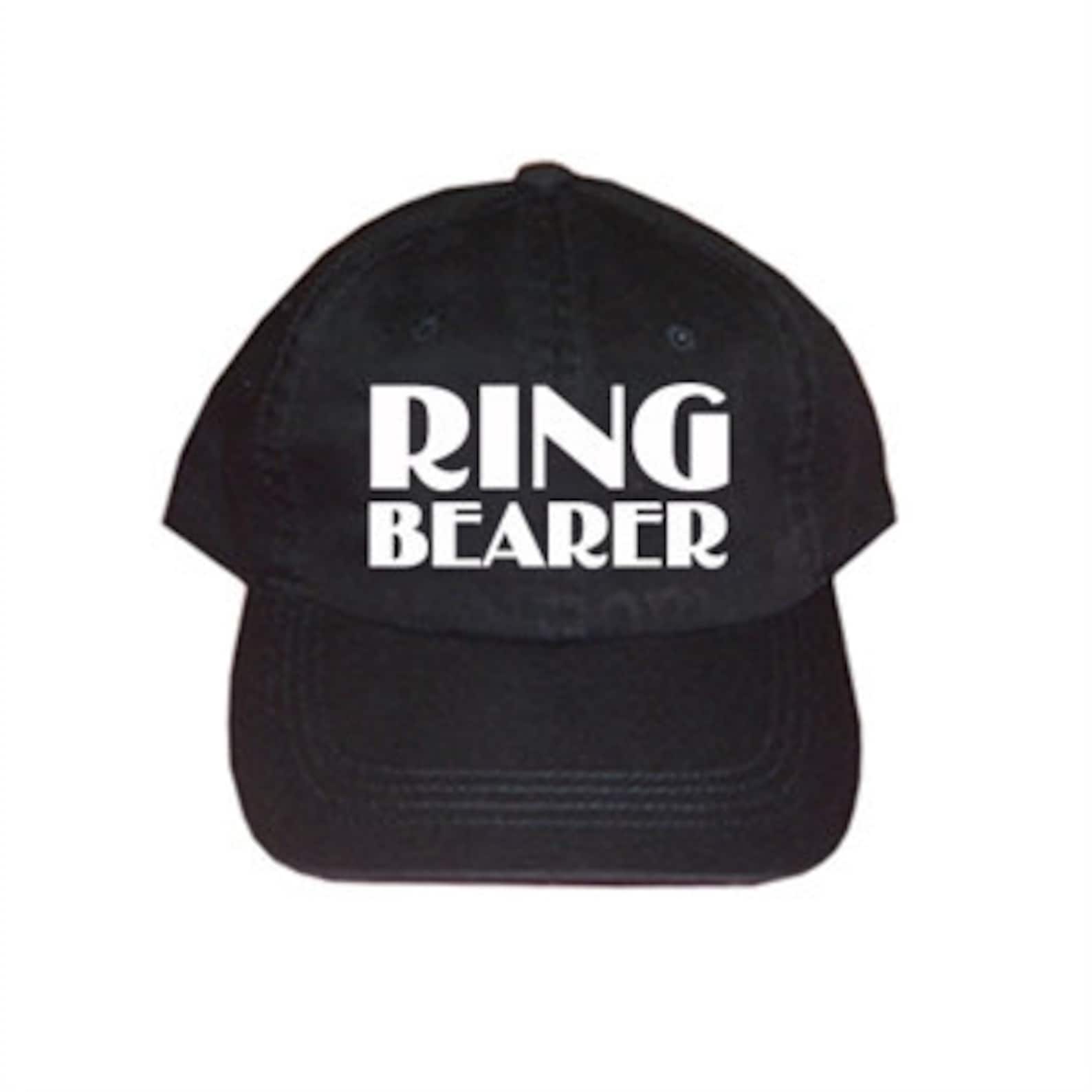 Ring Bearer Baseball Cap, Ring Bearer Baseball Hat, Ring Bearer Gift ...