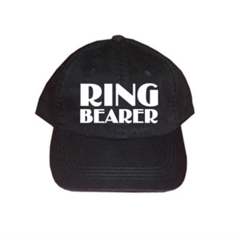 Ring Bearer Baseball Cap Ring Bearer Baseball Hat Ring - Etsy