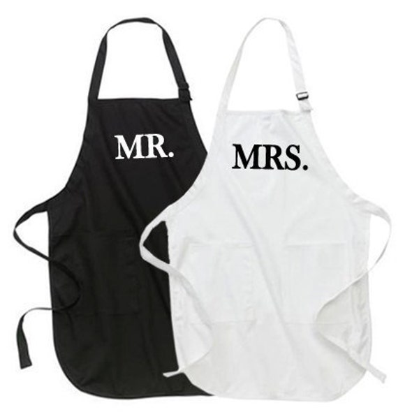 His And Hers Aprons Etsy