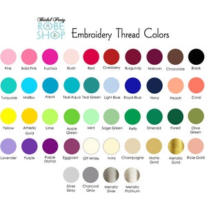 Personalized Satin Robes With Personalization on Back, Bridesmaid Robes ...