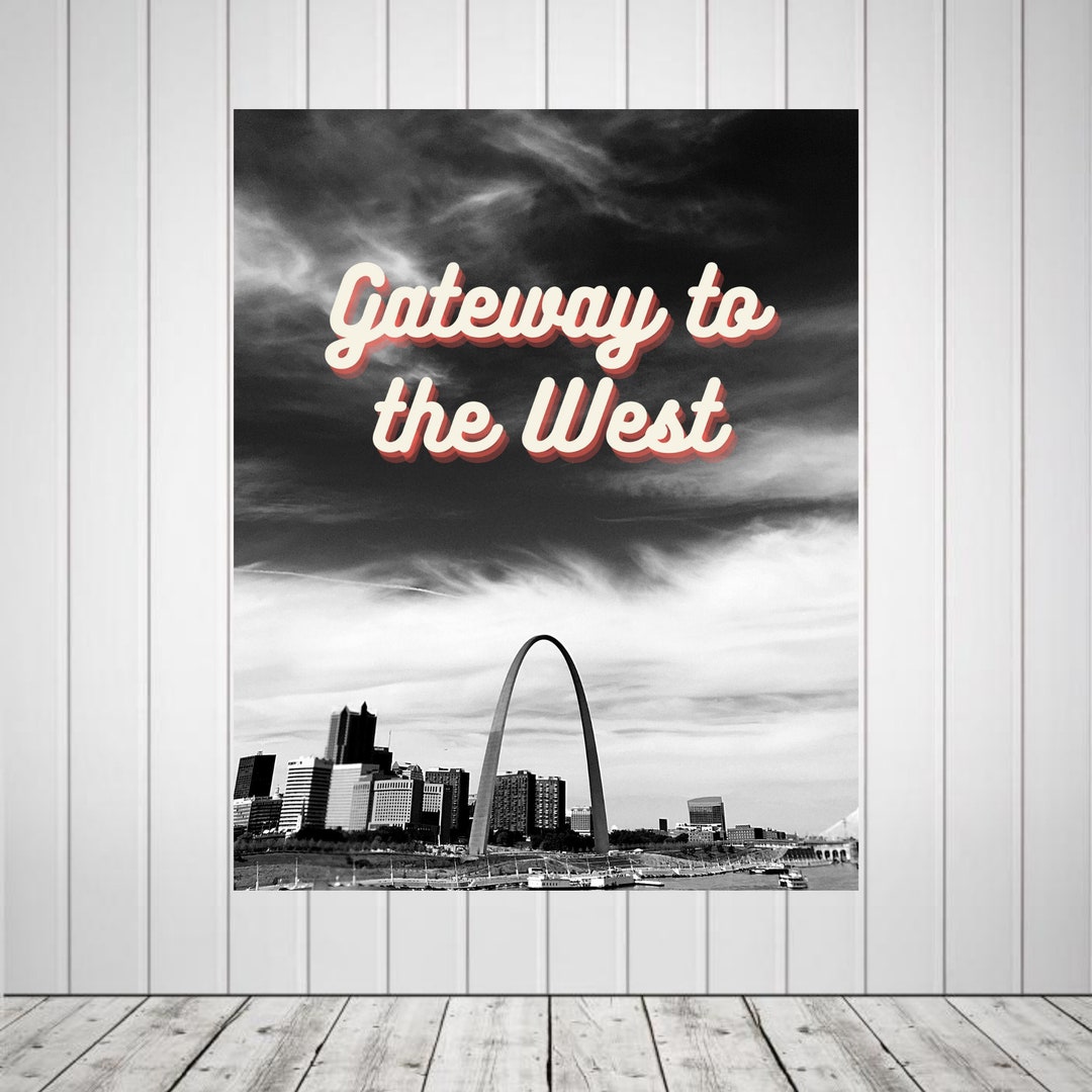 Gateway Arch St. Louis Photo Print – Iconic Midwest Landmark Wall Art ...