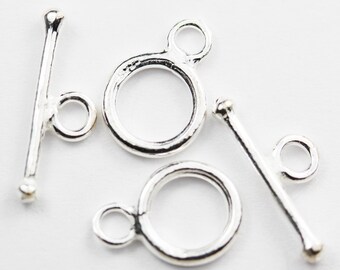 Sterling Silver Hook Clasps Sterling Silver Clasp Set - Etsy