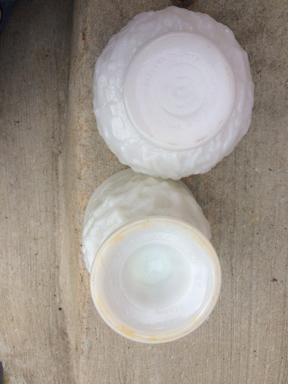 Brody White Milk Glass Bud Vases Set of 2 O E Home Décor Vases Home ...