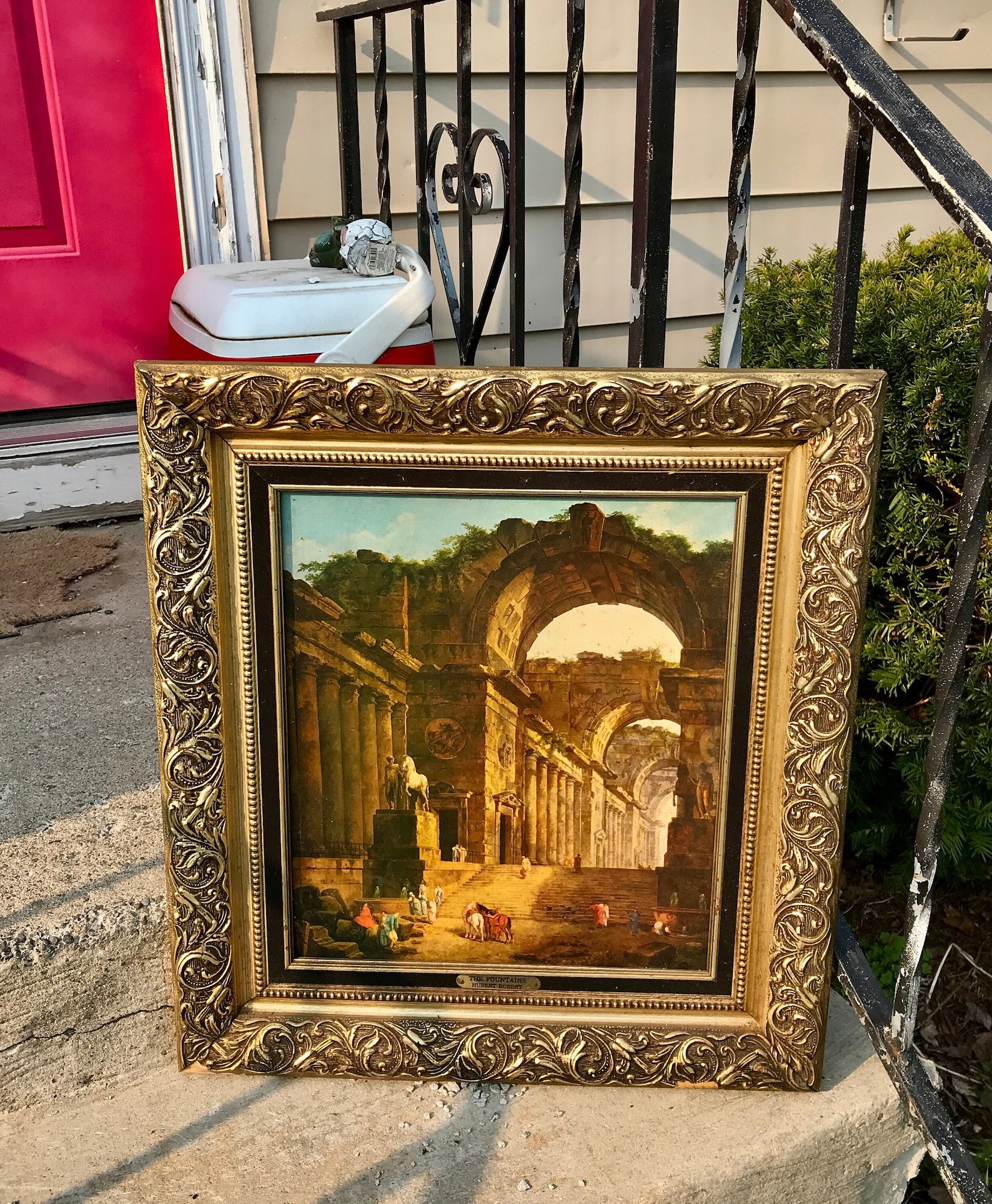 Vintage Turner Wall Accessory Hanging Framed Lithograph Art - Etsy