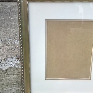 Gold Wood Wooden Ornate Vintage Picture Frame Photo Matted for Family ...