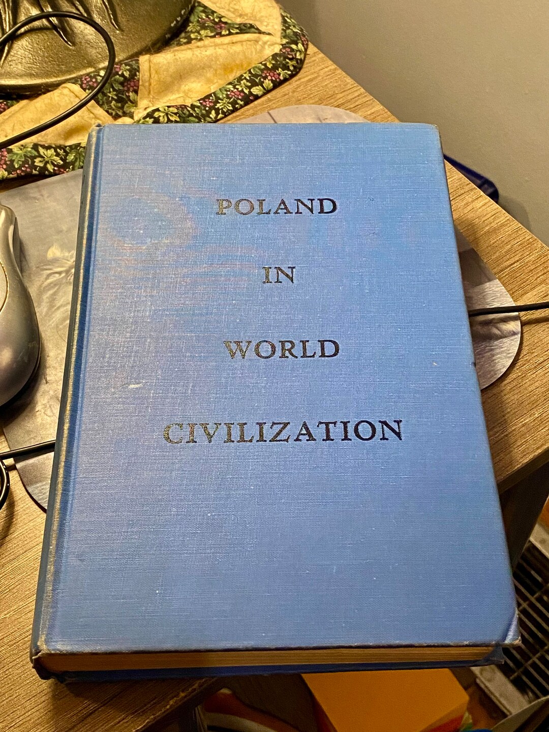 Poland in World Civilization Vintage Hardcover Book Copyright 1950 ...