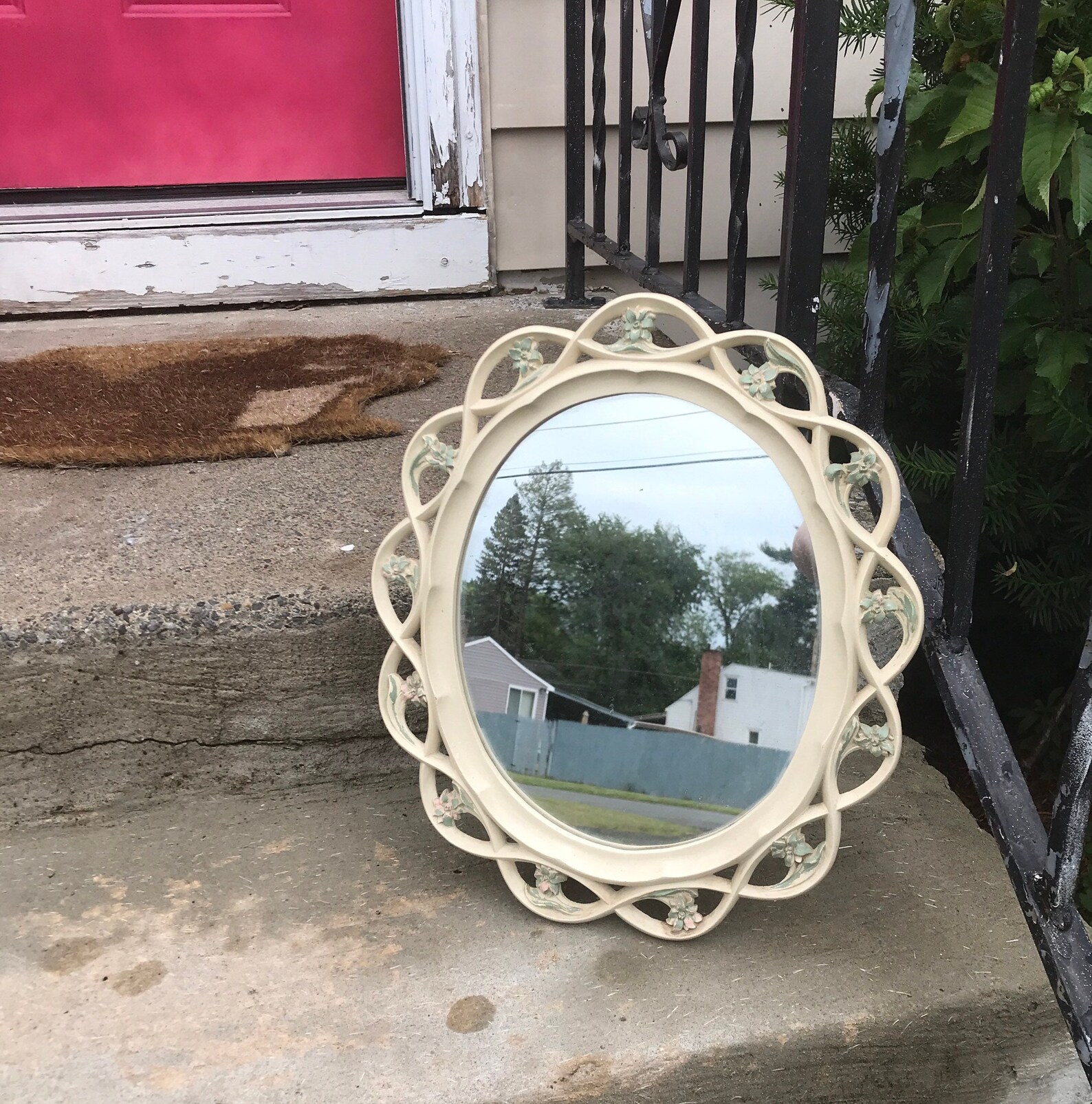 Vintage Syroco Resin Easel Back Vanity Mirror Bedroom Bathroom - Etsy