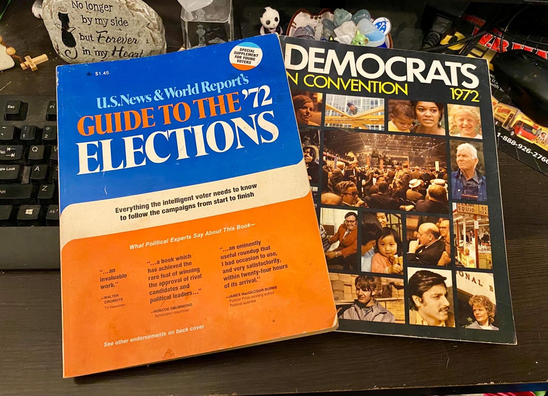 Vintage U.S. News & World Report's Guide to the 72 Elections Democrats ...