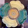 Rustic Serving Tray, Vintage Wood Hand Painted Sage Green Bread Tray ...