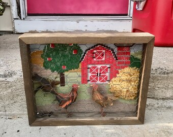 Farm Scene Rug - Etsy