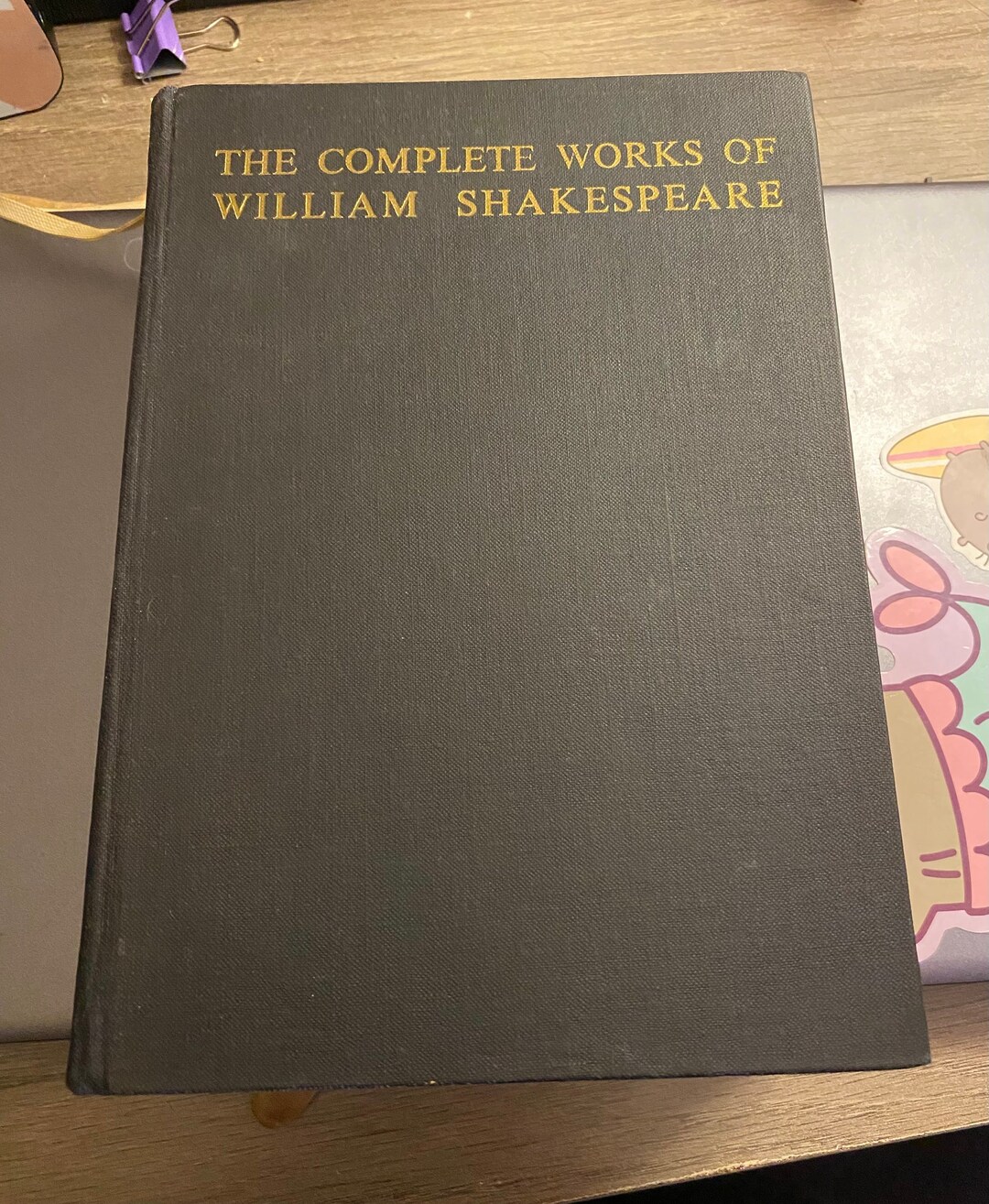 The Complete Works of William Shakespeare Vintage Hardcover Collectible ...