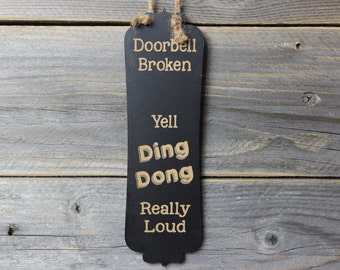 Funny door hanger | Etsy