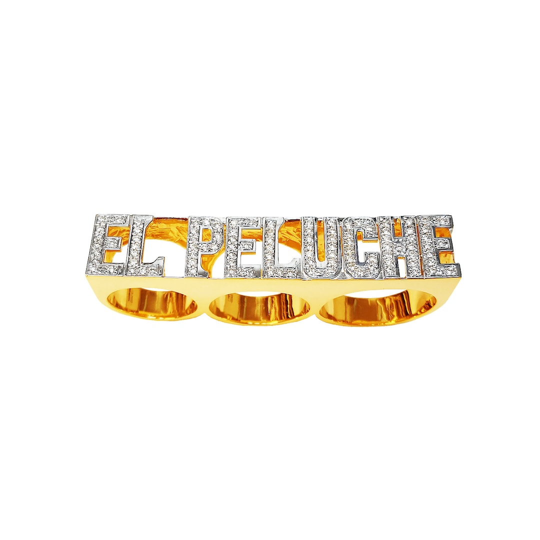 Custom Gold Name Ring | Sold Gold 10k or 14k | Fine Jewelry | Block ...