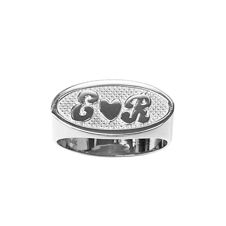 Custom Silver Name Ring Solid Sterling Silver Fine Jewelry | Etsy