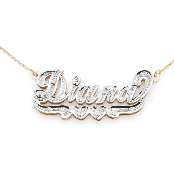 Diamond Name Jewelry - Etsy