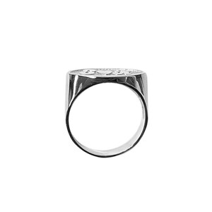 Custom Silver Name Ring | Solid Sterling Silver | Fine Jewelry | Oval ...