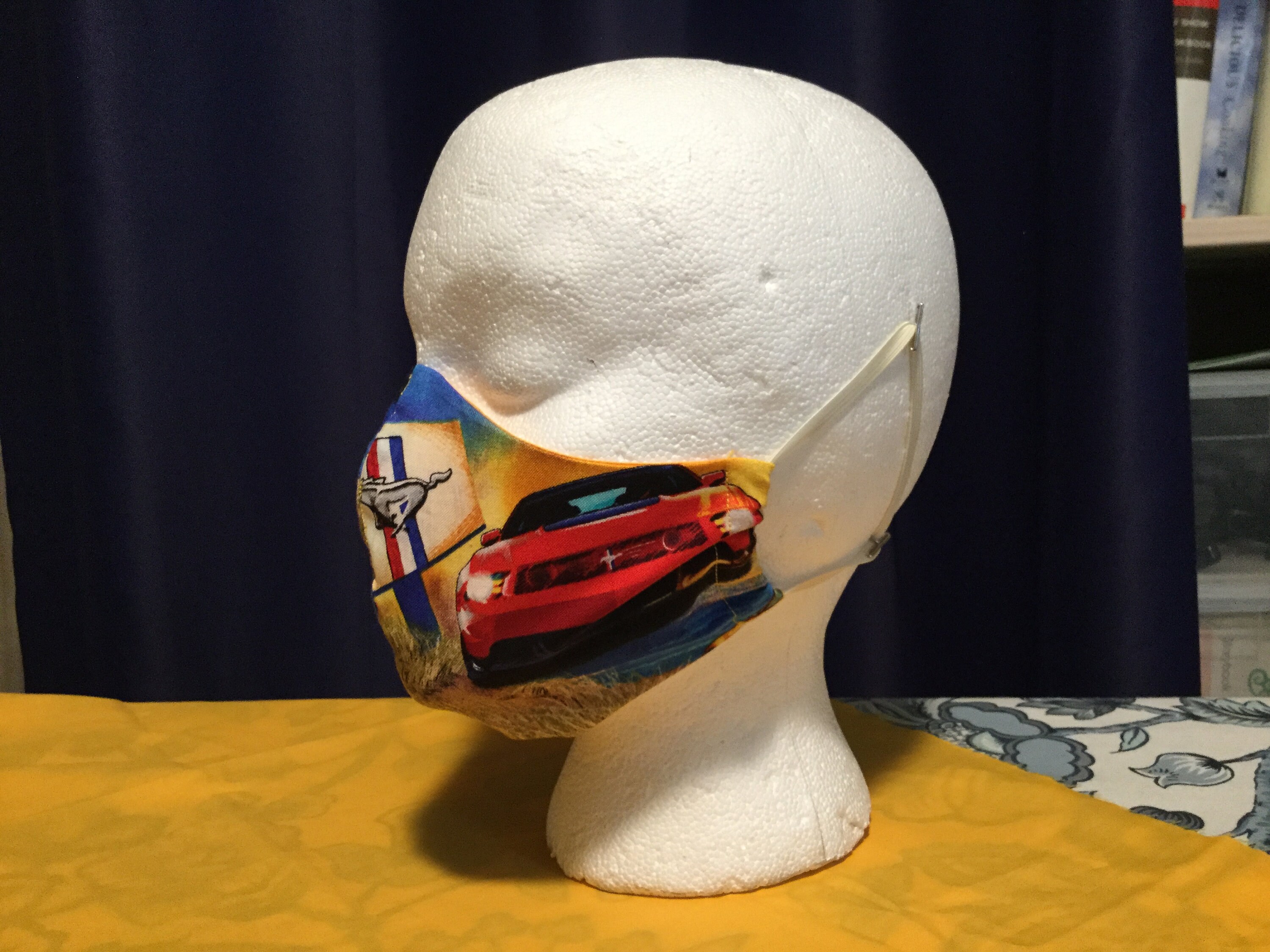 Handmade Cloth PPE mask, lightweight/breathable face covering, reusable ...