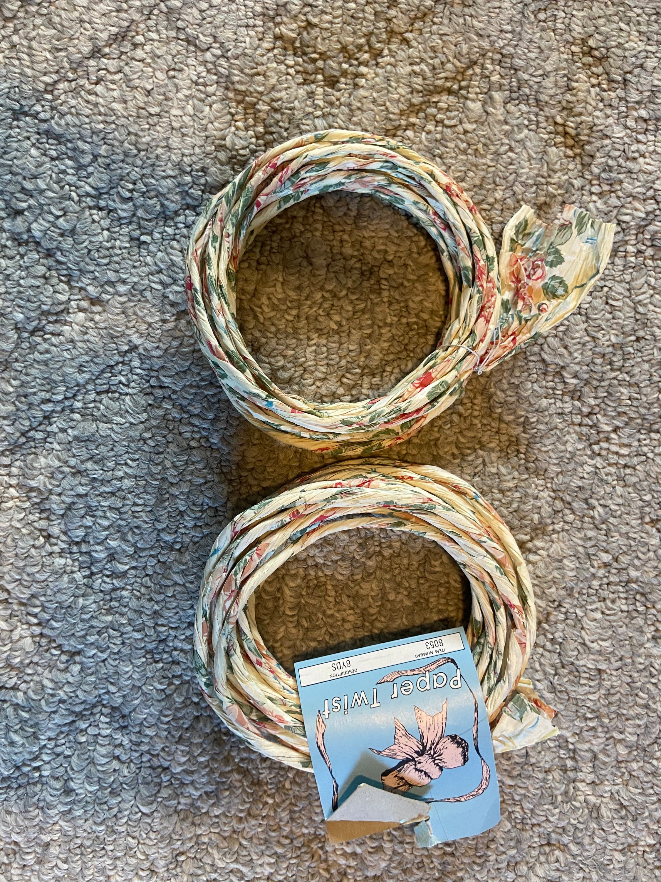 Paper Twist Ribbon “LOT” Many Colors