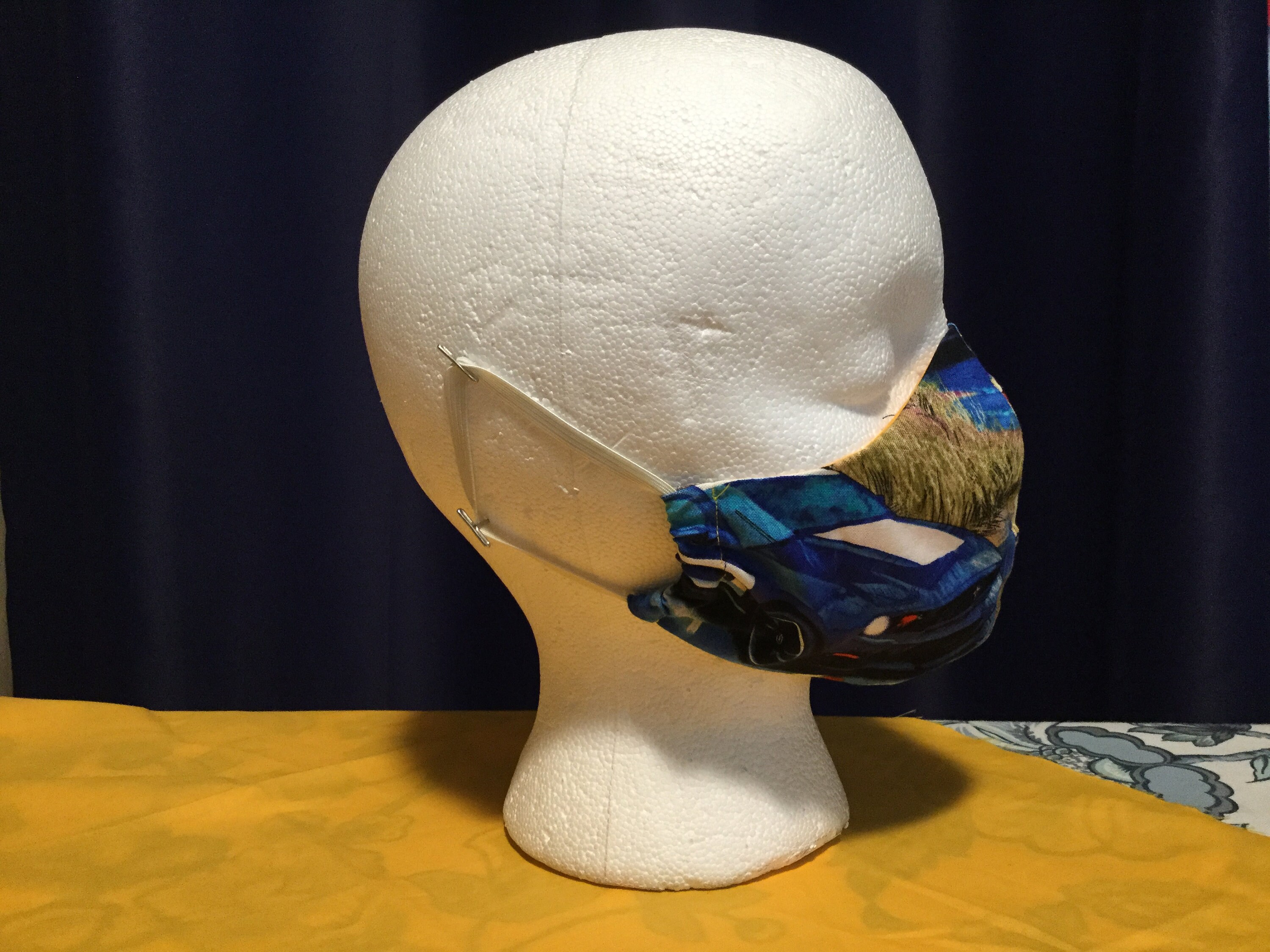 Handmade Cloth PPE mask, lightweight/breathable face covering, reusable ...