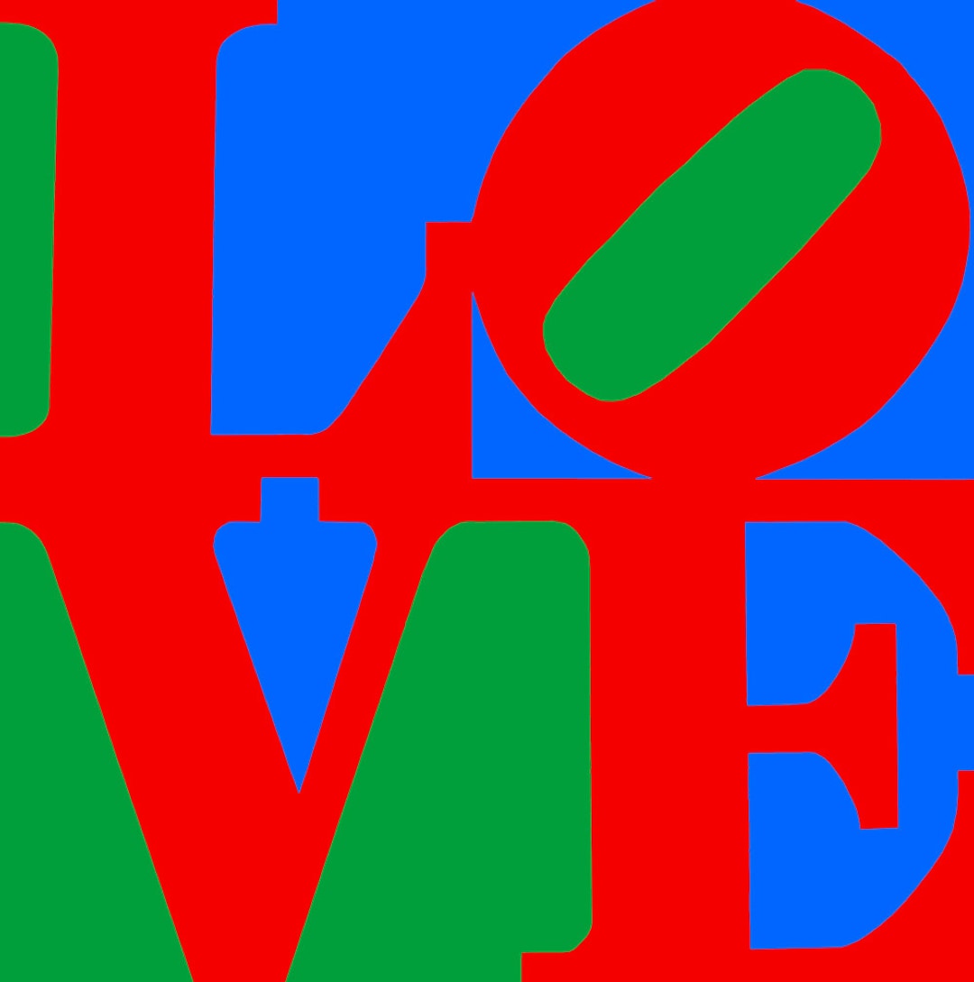 Love Pop Art Canvas Print - Etsy