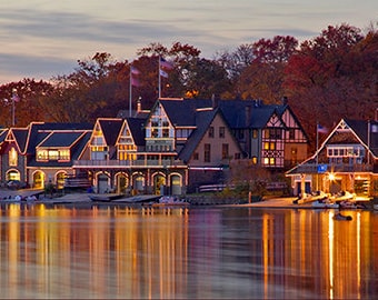 Boat House Row | Etsy