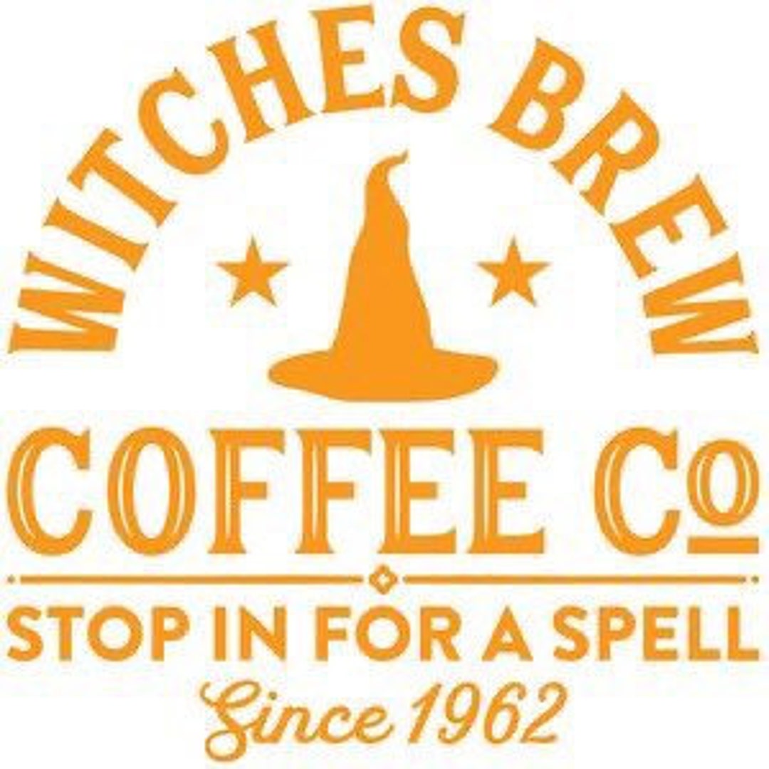 Witches Brew Vinyl Decal | Halloween Vinyl Decal | Witch Decal Vinyl ...