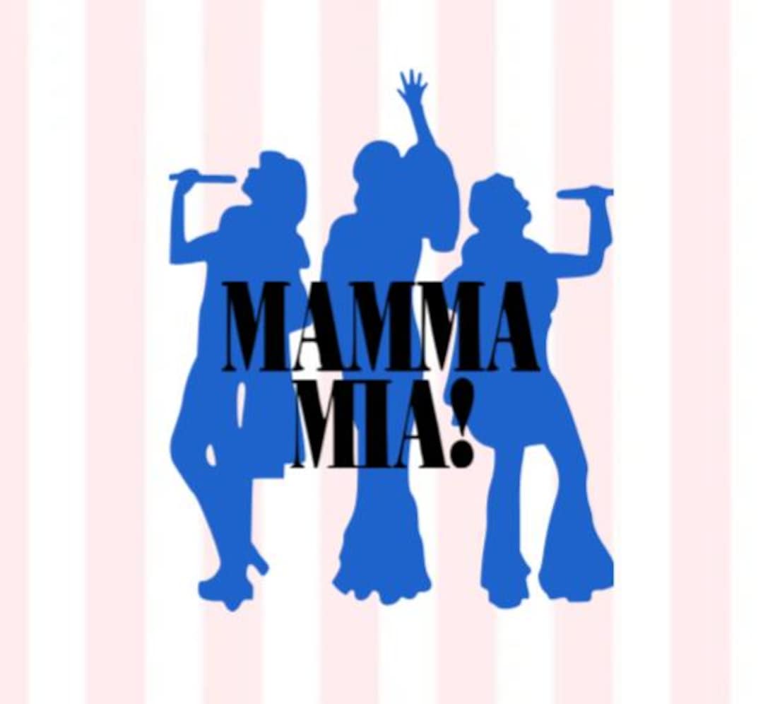 Buy Mamma Mia Vinyl Decal | Dancing Queen Silhouette Online in India - Etsy