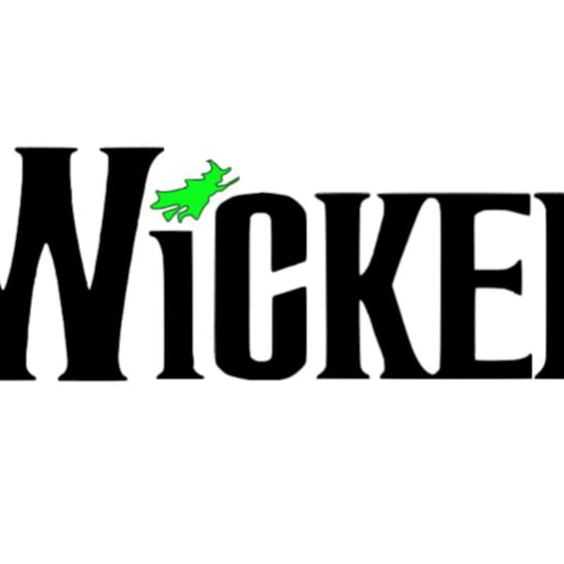 Wicked Musical Logo Svg - Etsy