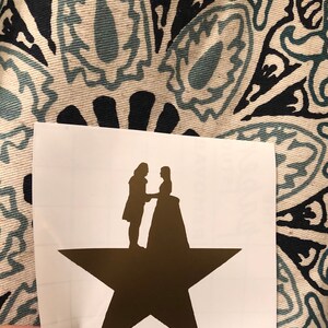 Hamilton Decal | Hamilton Sticker | Hamilton Musical Decal | Hamilton ...