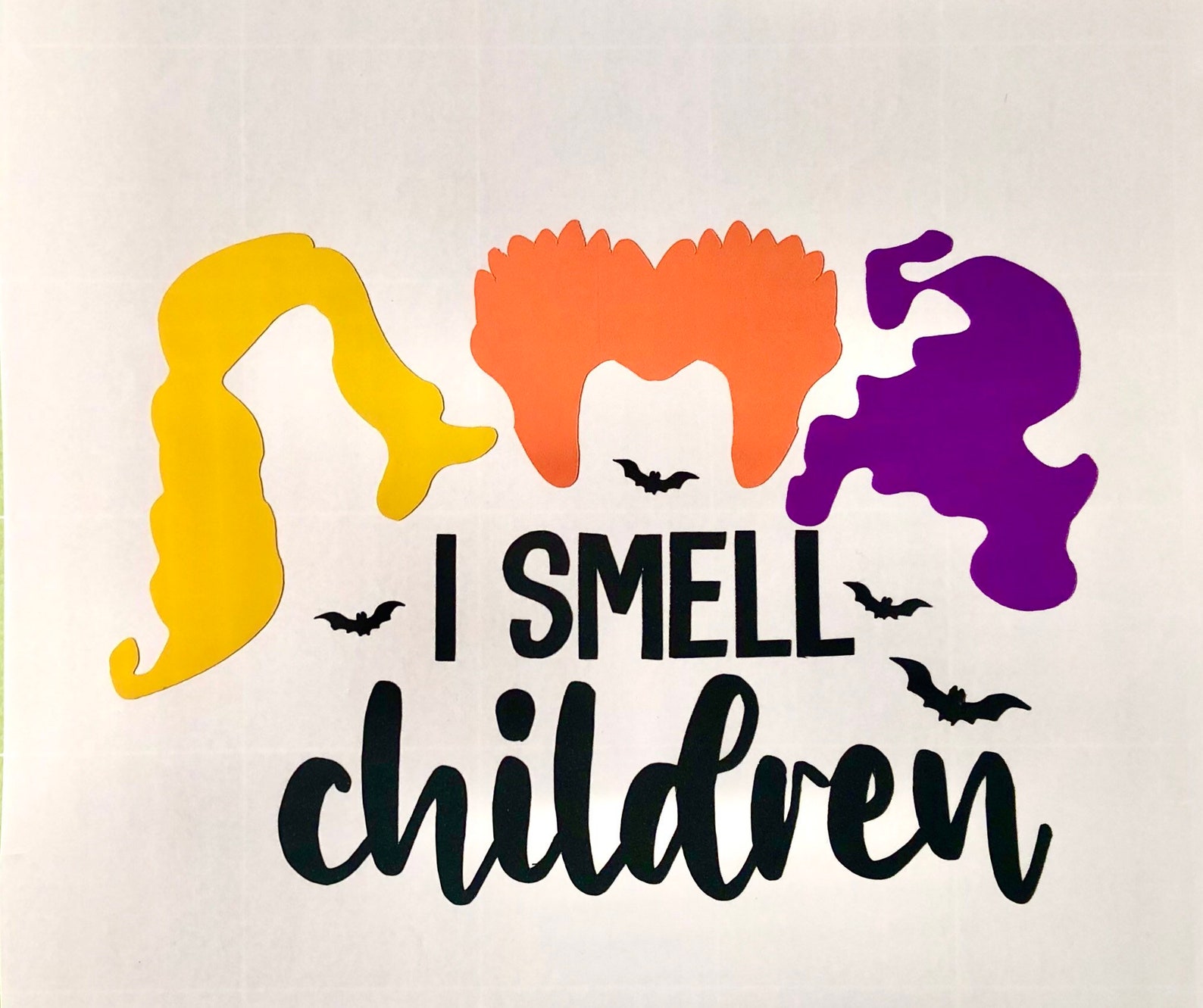 Hocus Pocus Vinyl Decal Hocus Pocus I Smell Children - Etsy