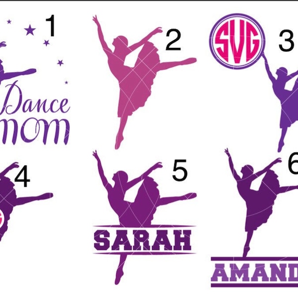 Dance Monogram - Etsy