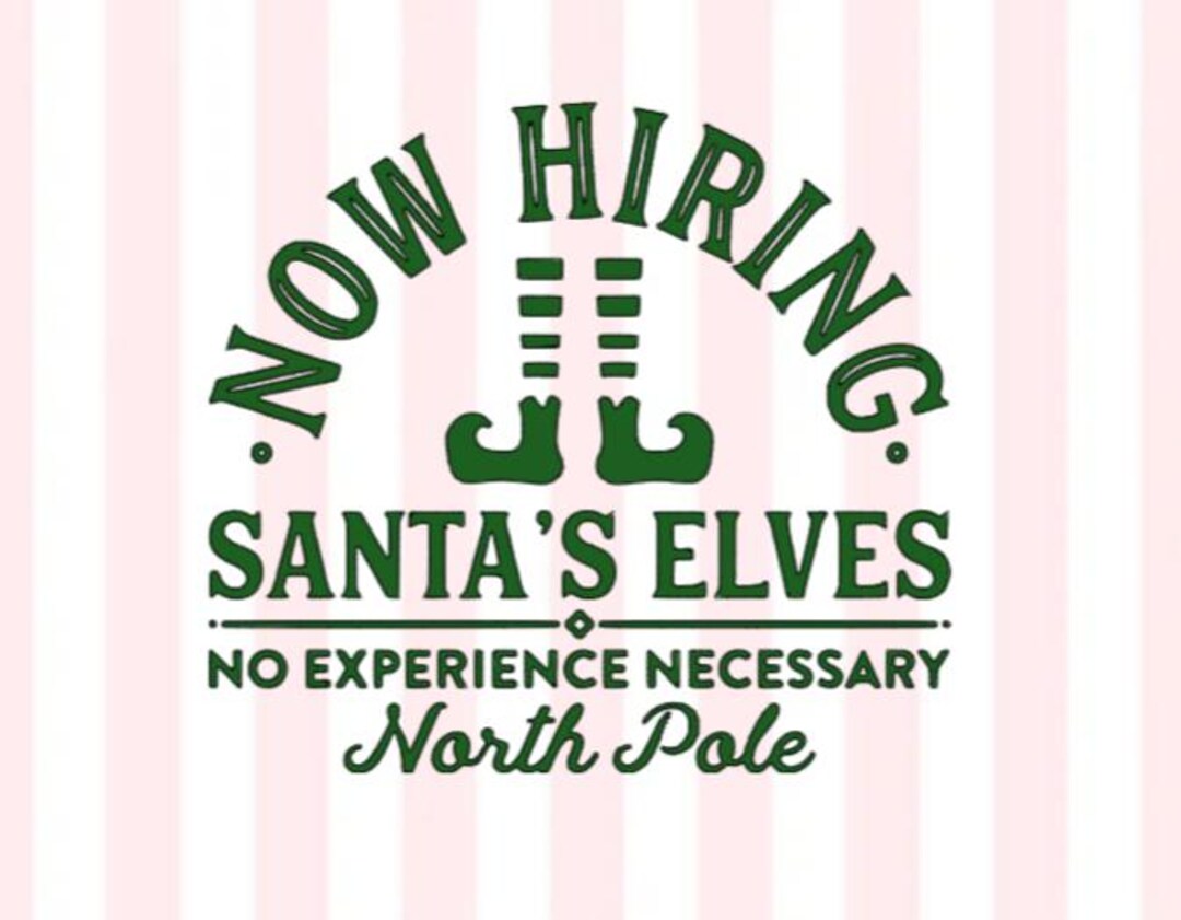 Santa's Elves Decal | Christmas Vinyl Decal | Farm Fresh | Merry ...