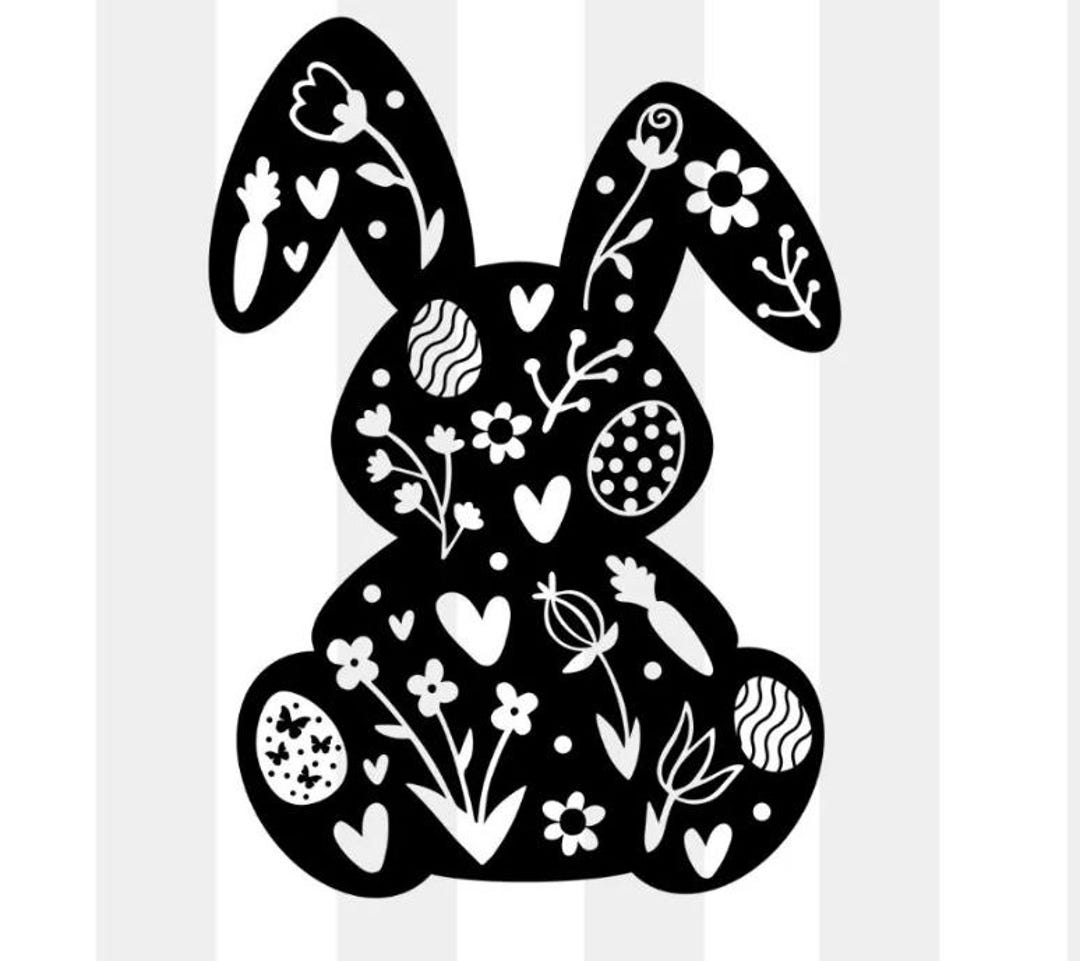 Easter Vinyl Decal | Bunny Vinyl Decal | Easter Bunny Decal | Easter ...