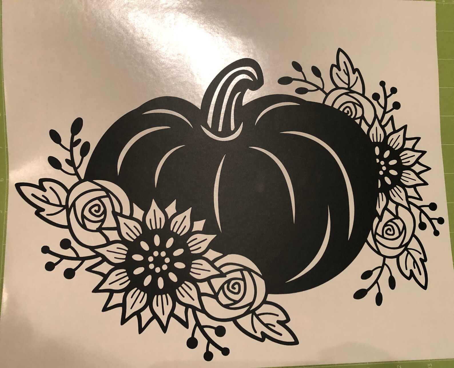 Fall Pumpkin Vinyl Decal Fall Vinyl Decal Pumpkin and | Etsy