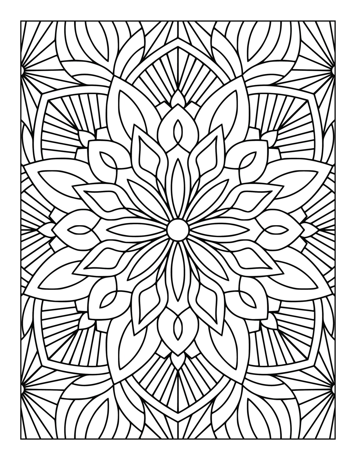 Mandala Colouring Pages (40) Digital Printable Download - Etsy