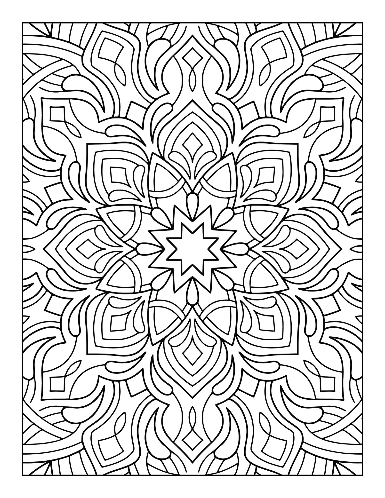 Mandala Colouring Pages (40) Digital Printable Download - Etsy
