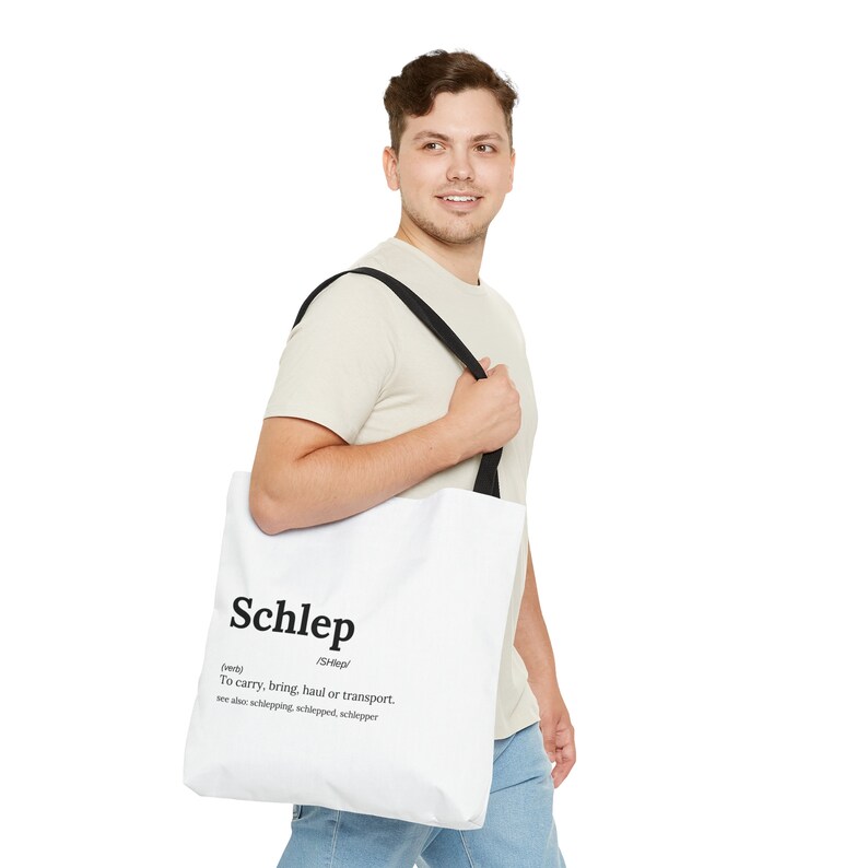 Schlep Definition Tote Bag - Etsy