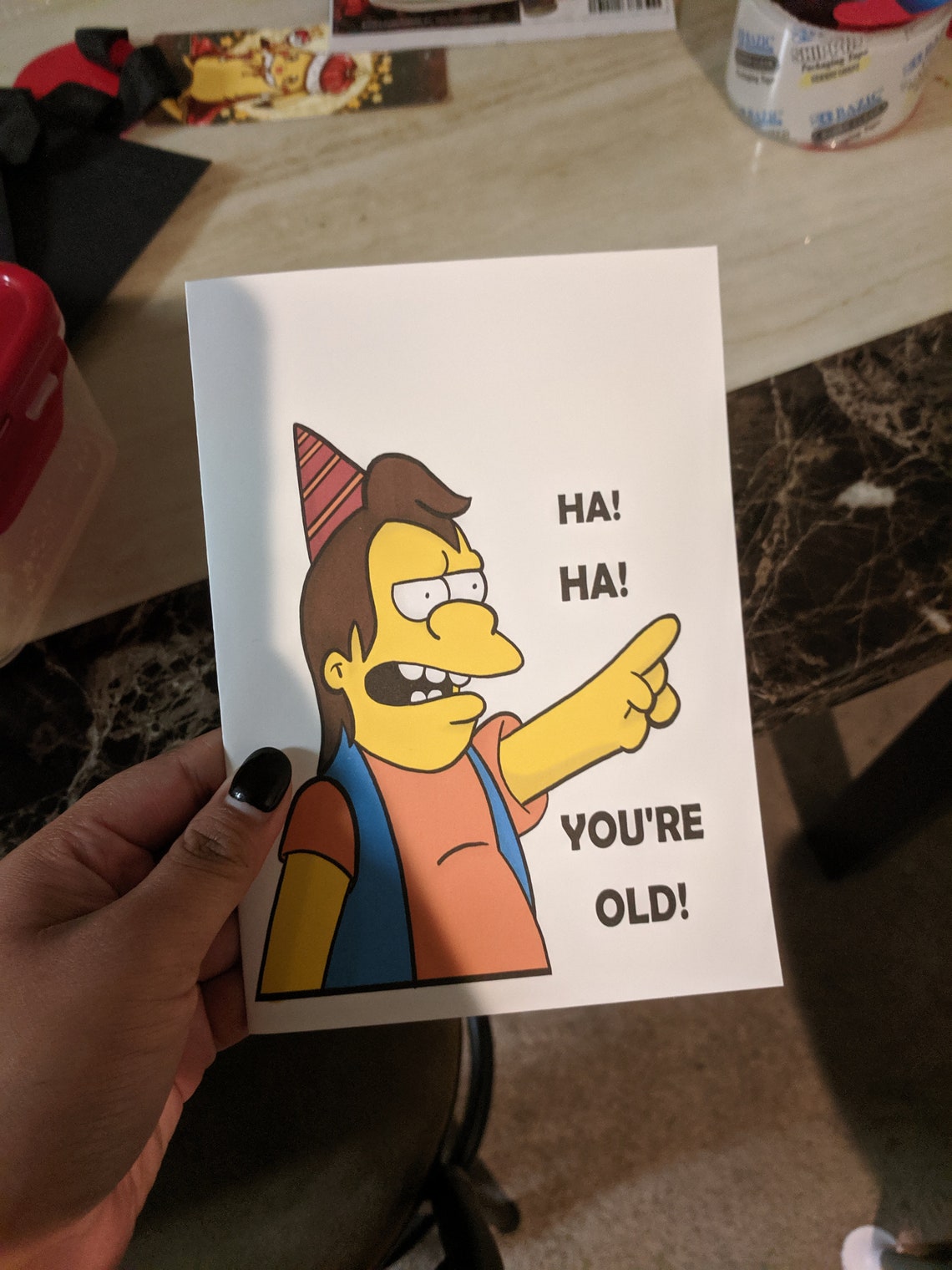 Simpsons Inspired Birthday Cards - Etsy