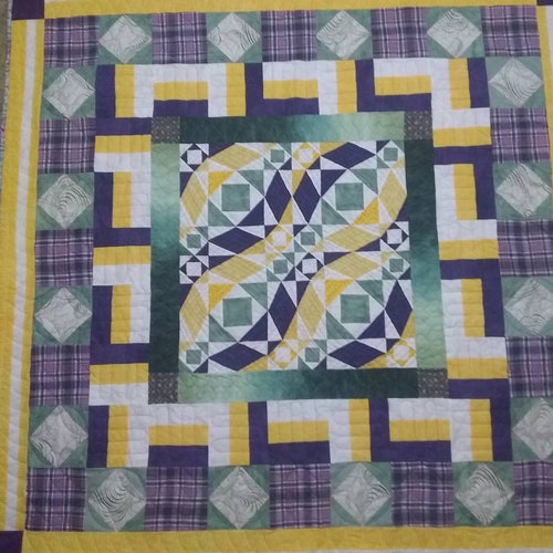 Quilt Pattern Storm at Inch a Variant of the Storm at Sea - Etsy