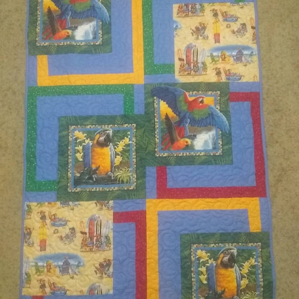 Parrot Quilt Pattern - Etsy
