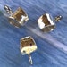 Sterling Silver Hammered Bail Small Bail Round Shape Bail Finding ...