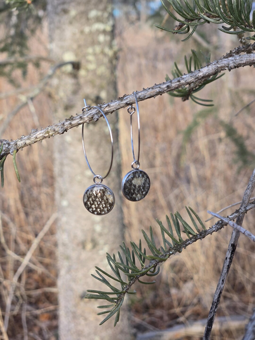 The Carole - Our Round Pike Hoop Earrings - Handmade Jewelry ...